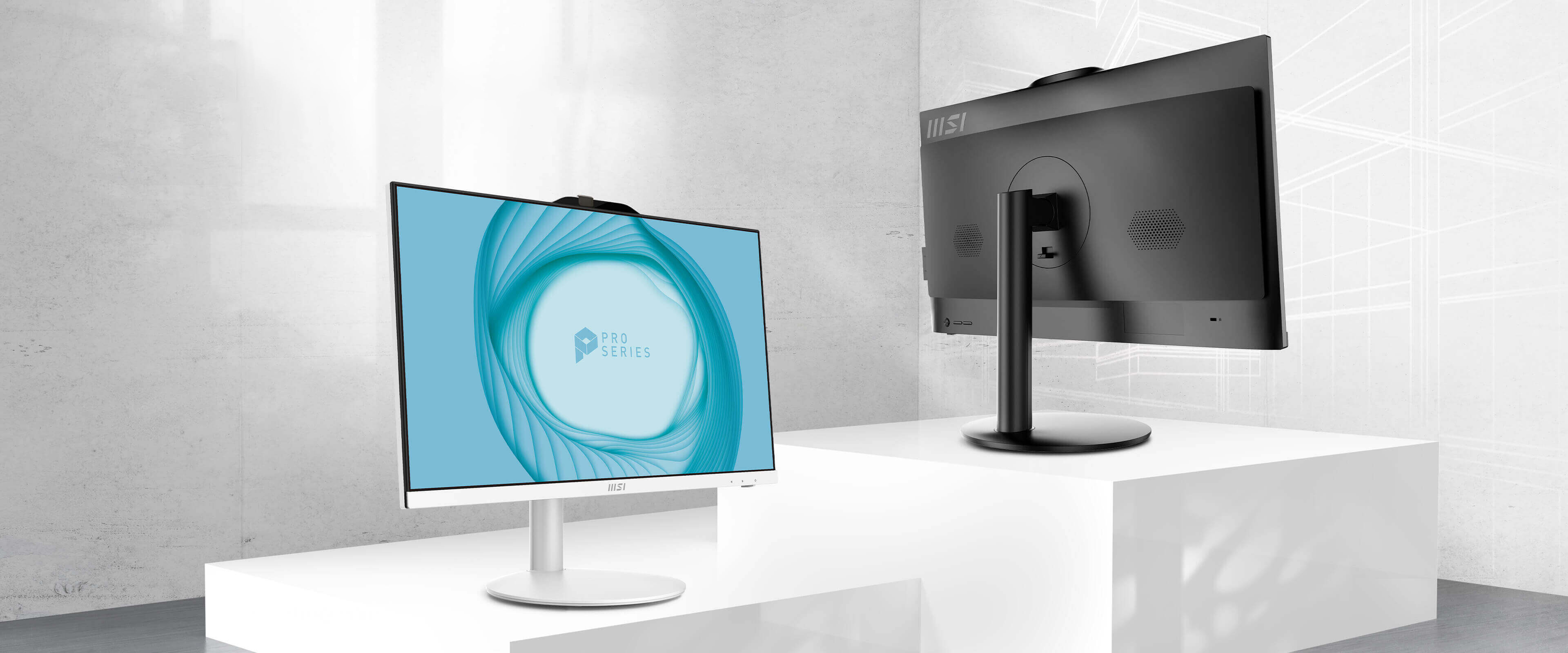 MSI All-in-One Computer PRO AP242 12M-218US Intel Core i5-12400 8GB DDR4 500 GB M.2 NVMe SSD SSD ...